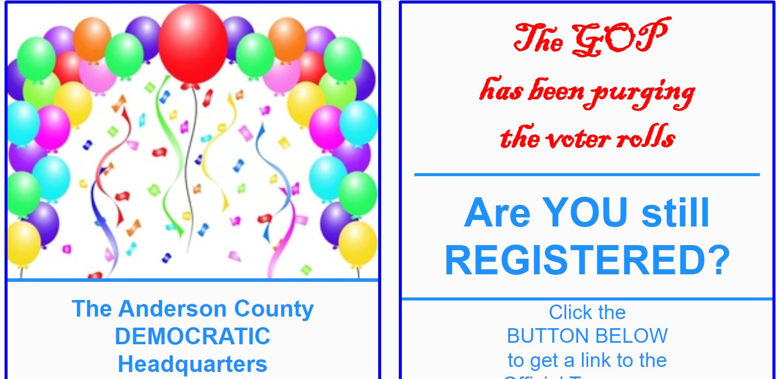 Anderson County Texas Democratic Party